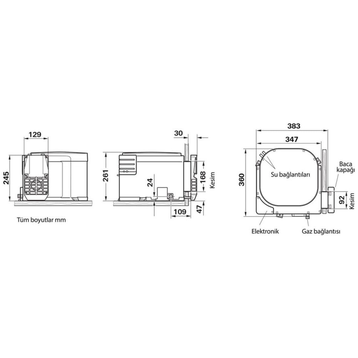 Truma Boiler B10 LPGli Karavan Şofbeni - Vantobe Mobil
